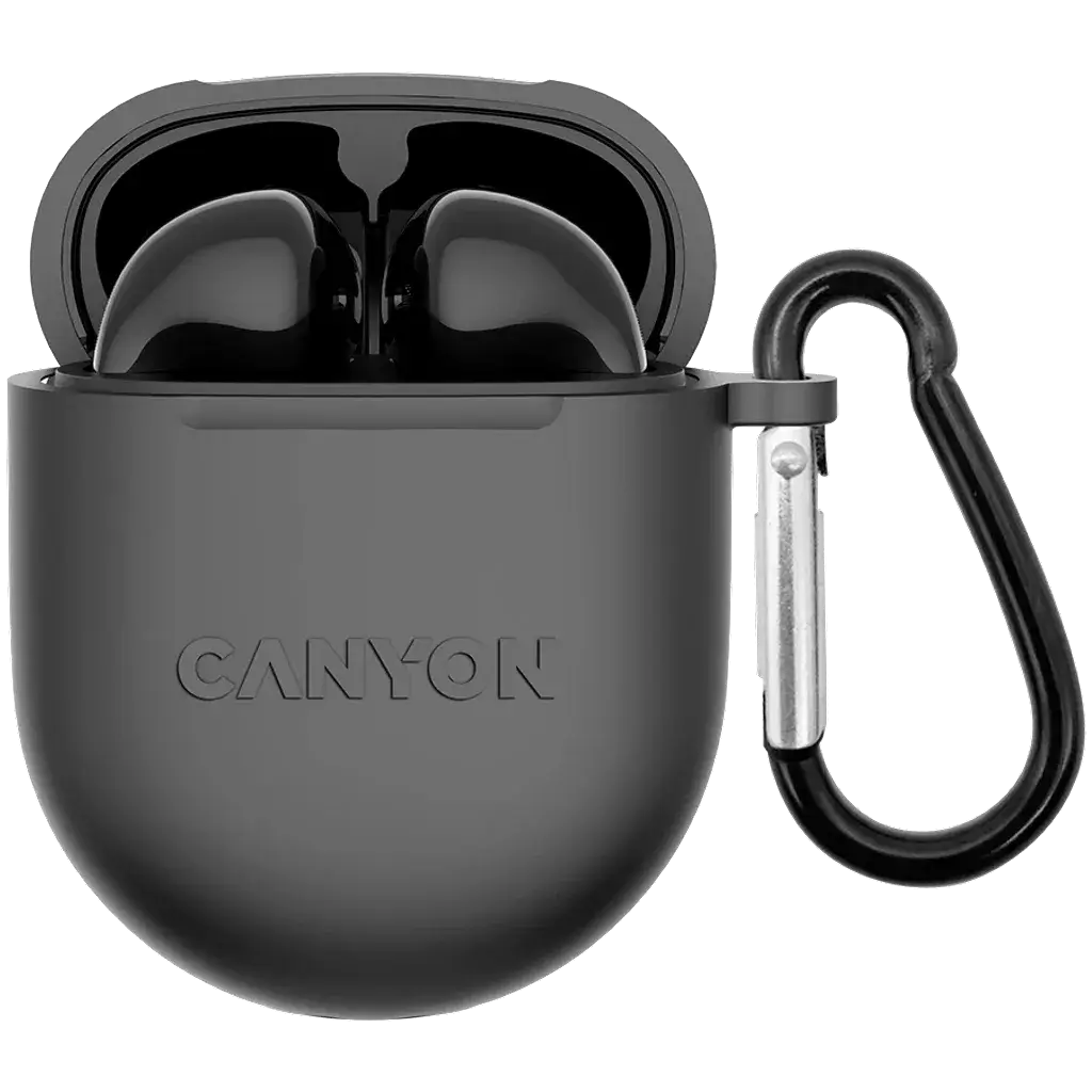 Canyon TWS-6 true wireless slušalice sa mikrofonom CNS-TWS6B crne | Slušalice.ba